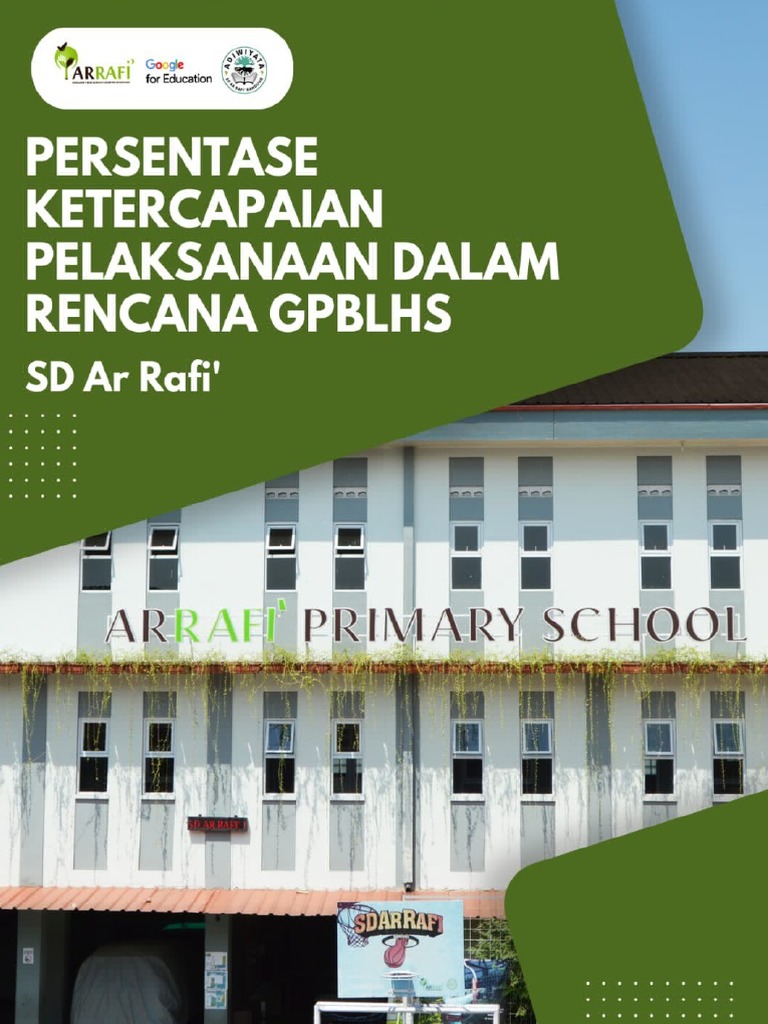 Presentasi Rencana GPBLHS 1 Tahun_SD Ar Rafi'_2023 | PDF