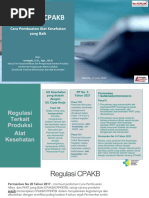 Pedoman Standar Pelayanan CPAKB Dan CPPKRTB | PDF