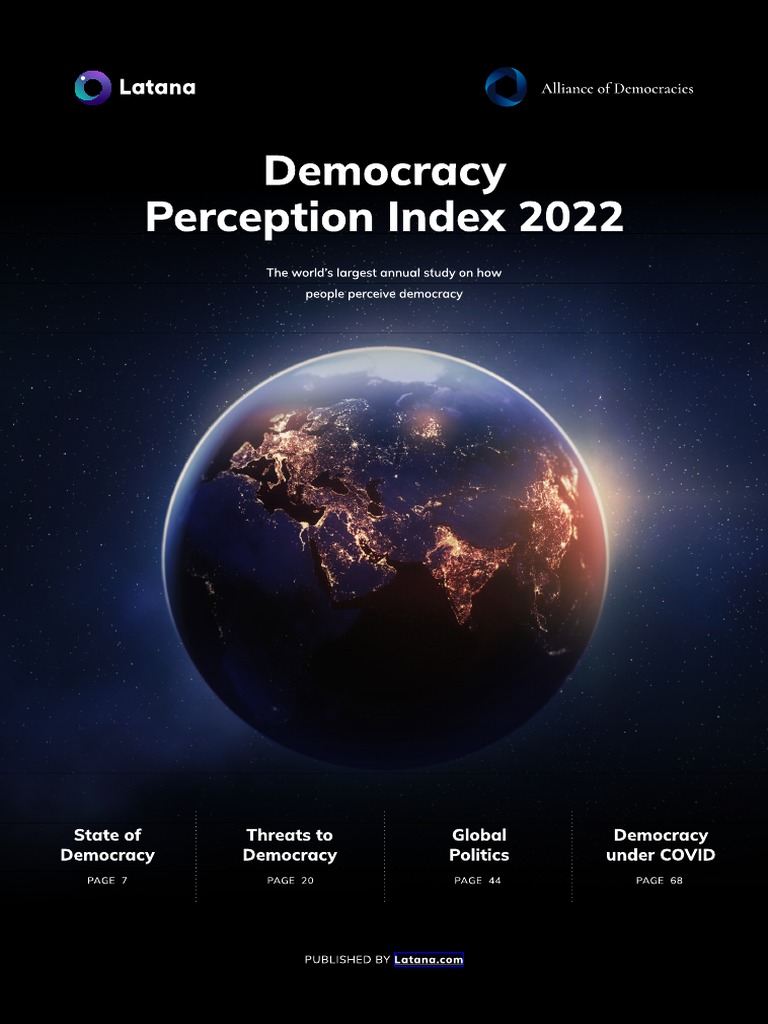 Democracy Perception Index 2022 | PDF | Democracy | Political Ideologies