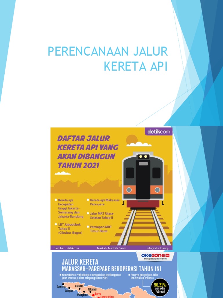 Perencanaan Jalur Kereta API | PDF