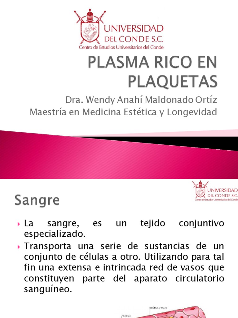 Plasma Rico en Plaquetas-1 | PDF | Plaqueta | Hemostasia