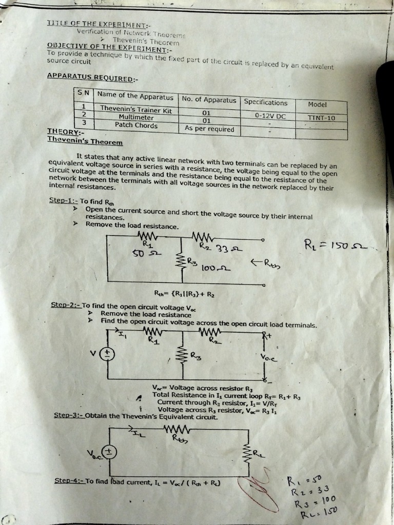BEE Exp 2 | PDF | Electrical Network | Voltage