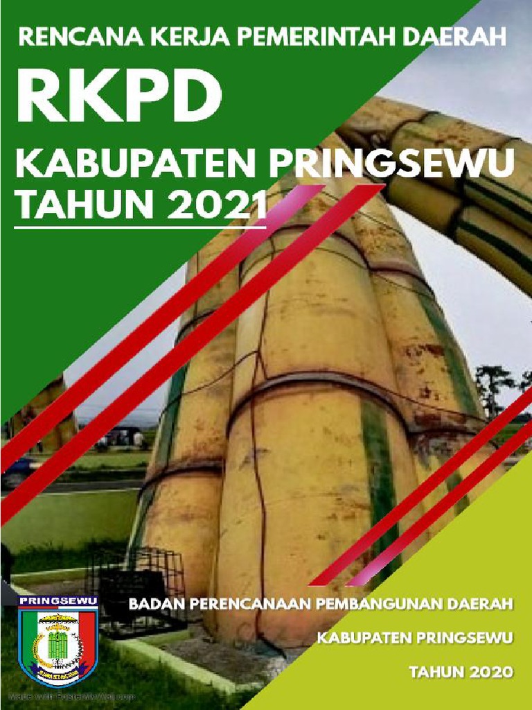 RKPD Kabupaten Pringsewu Tahun 2021 Final MURNI | PDF | Seni