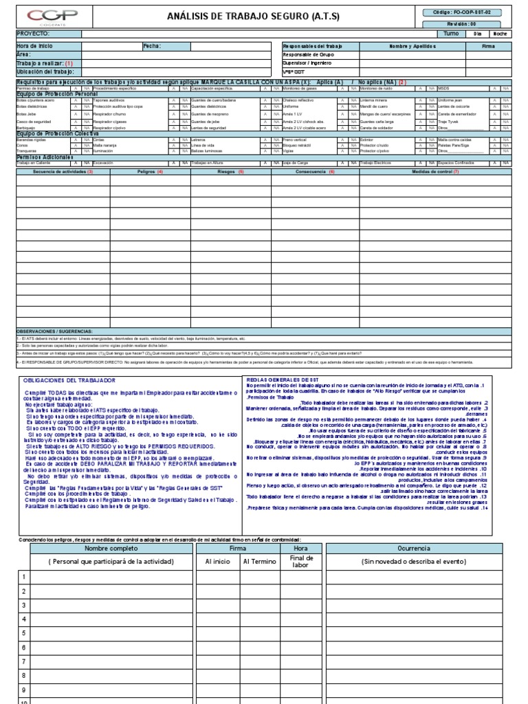 Fo-Cgp-Sst-02 Ats | PDF