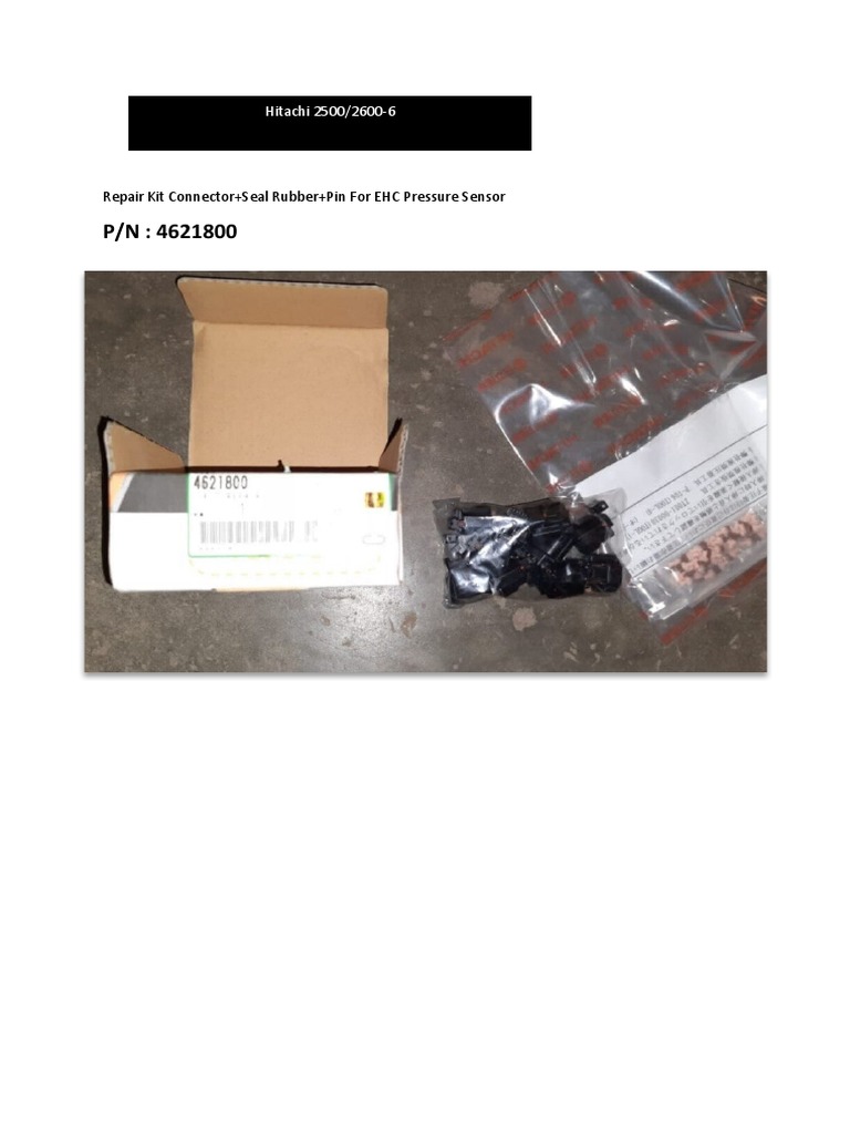 Repair Kit Connector EHC | PDF | Science & Mathematics