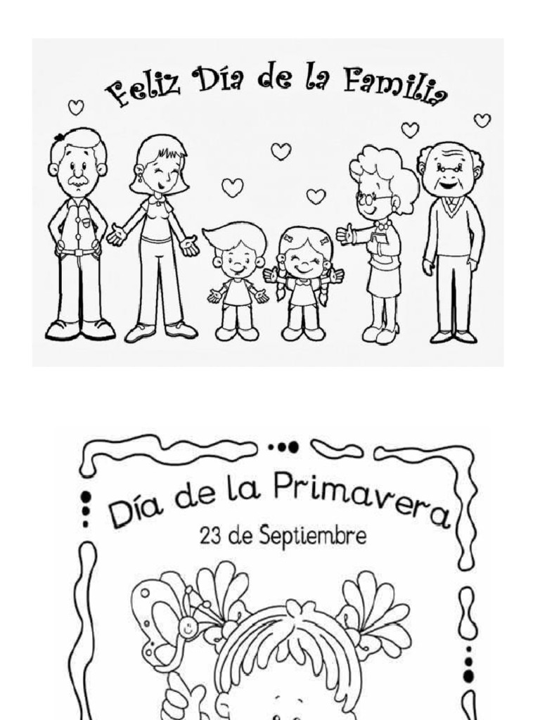 Fecha Civica Familia y Primavera | PDF