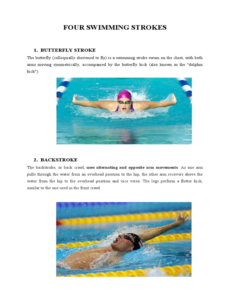 Four Swimming Strokes | PDF