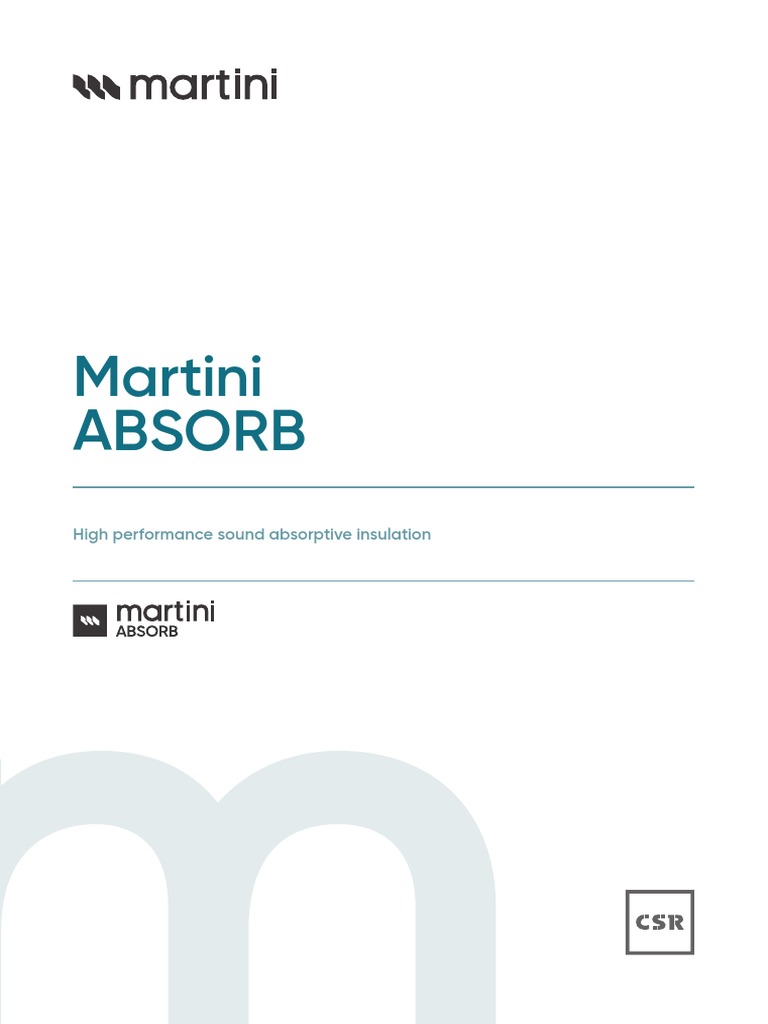 Martini-DataSheet-Absorb_0421_v1 | PDF | Recycling | Materials