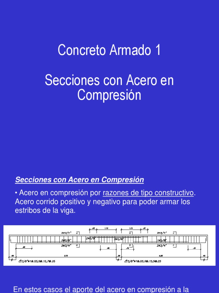 Cap 12 Vigas Acero Compresion 2020-1 | PDF | Hormigón | Viga (Estructura)