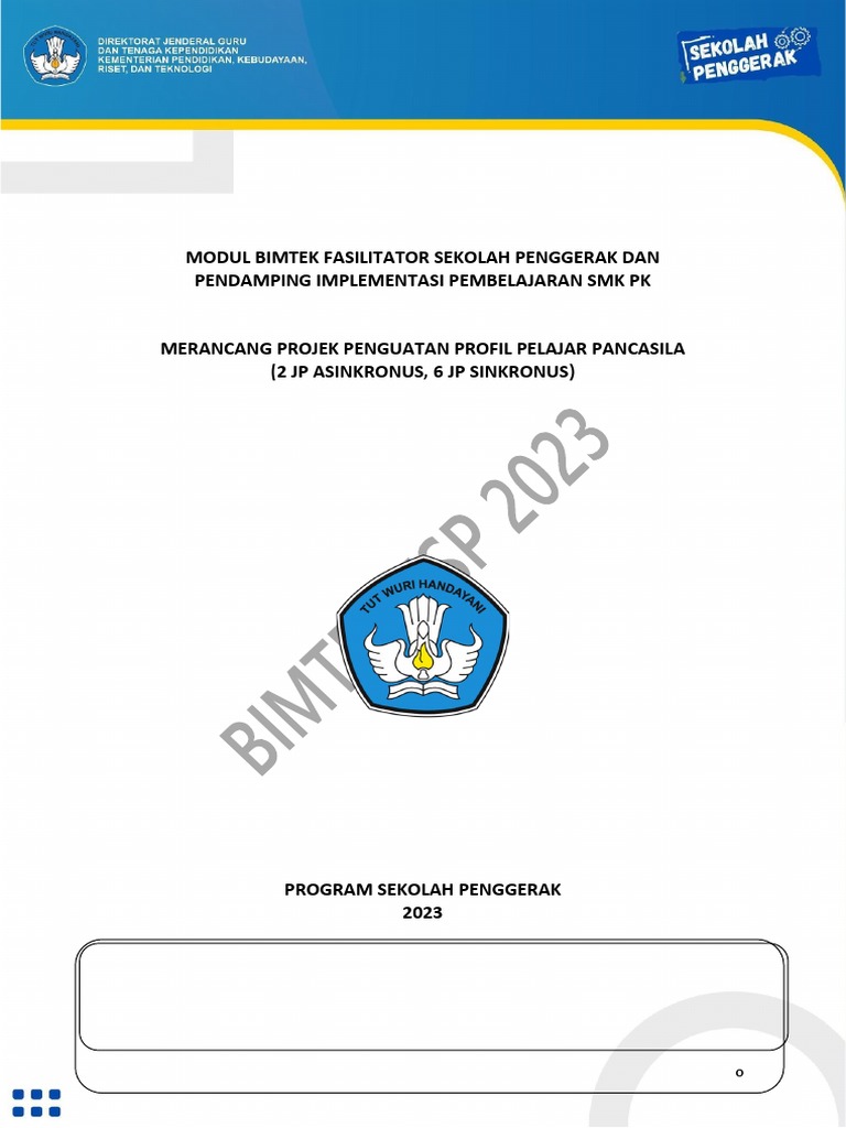 Modul Projek Profil Pelajar Pancasila | PDF