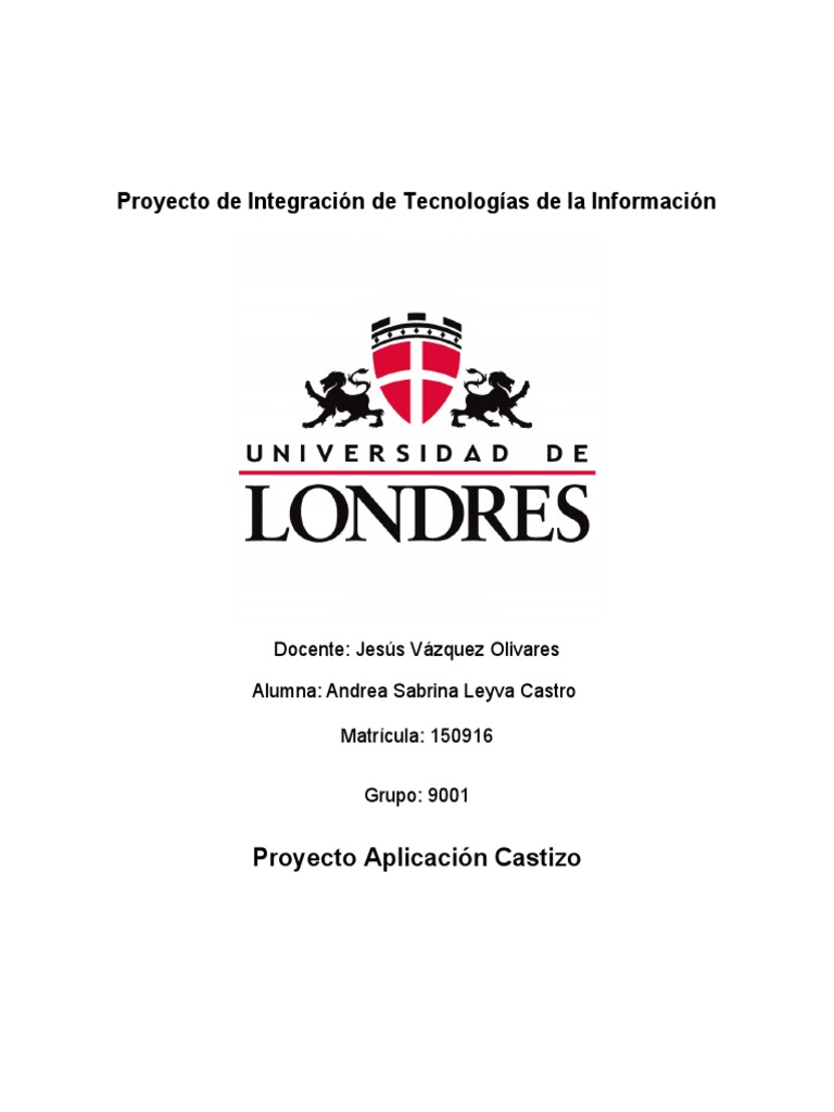 Hito 1 | PDF | Software de la aplicacion | Red mundial