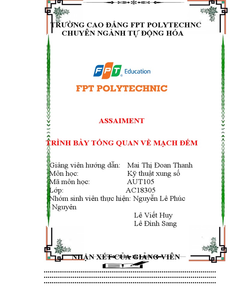 Asignment Giaidoan1 Kythuatxung | PDF Asignment Giaidoan1 Kythuatxung | PDF