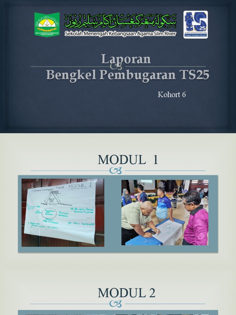 Slide Bengkel Pembugaran TS25 SMK Agama Slim River | PDF