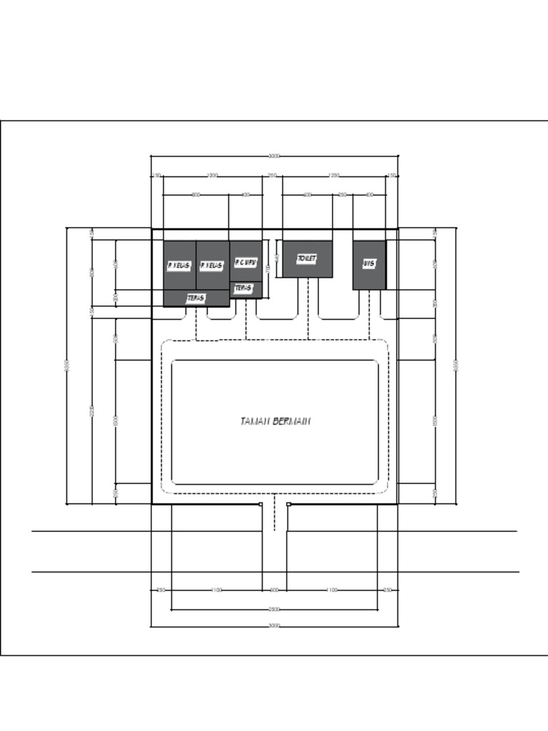 Site Plan Paud | PDF