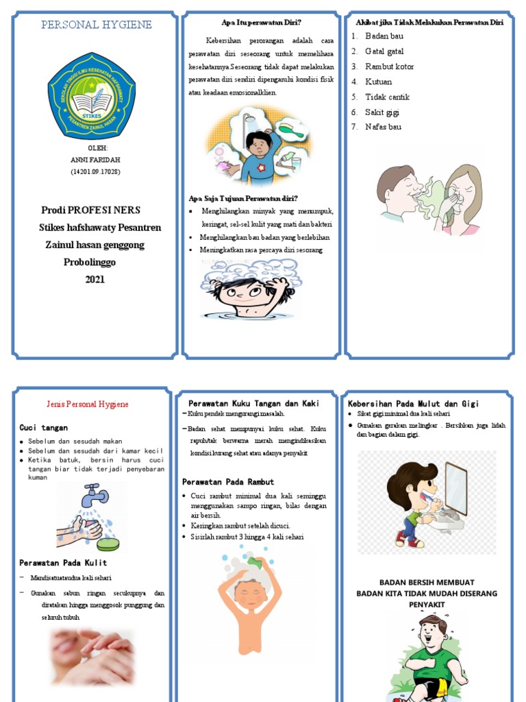 LEAFLET Personal Hygiene | PDF