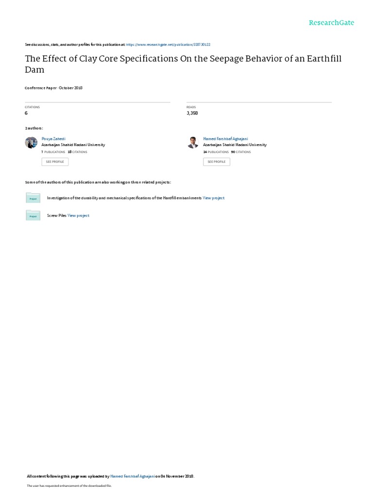 My Paper Dam Safety | PDF | Soil Mechanics | Dam