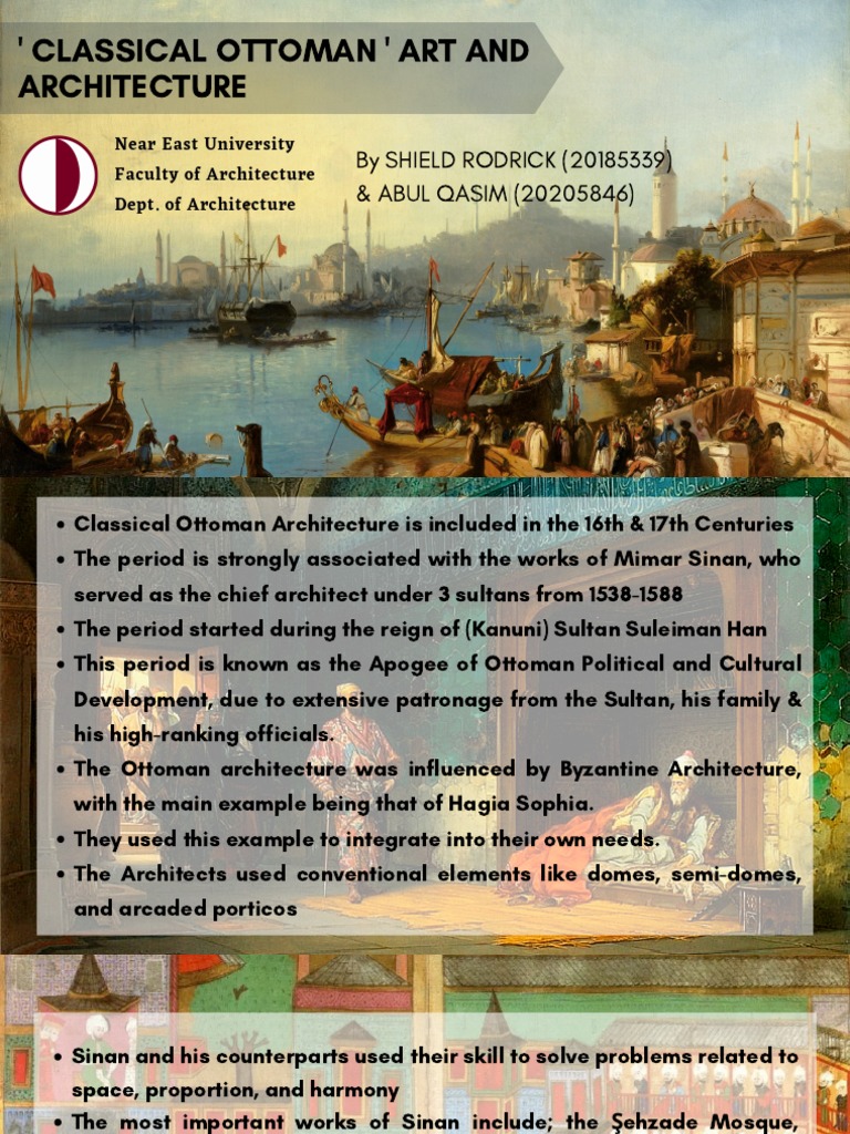 ' Classical Ottoman ' Art and Architecture | PDF | Ottoman Empire