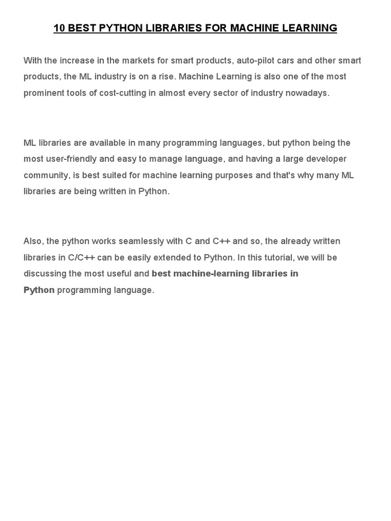 PDF 1675791423 | PDF | Machine Learning | Python (Programming Language)