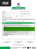 (Appendix C-12) COT-RPMS Inter-Observer Agreement Form For MT I-IV For SY 2022-2023 | PDF ...