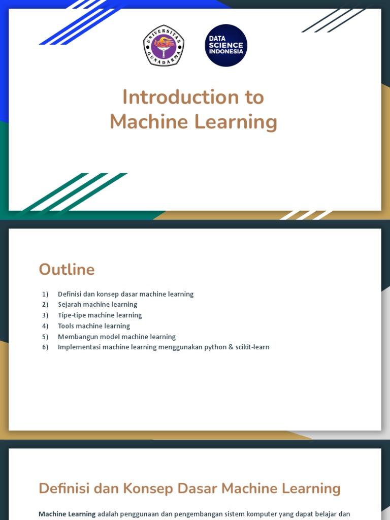Gunadarma DSI Machine-Learning | PDF