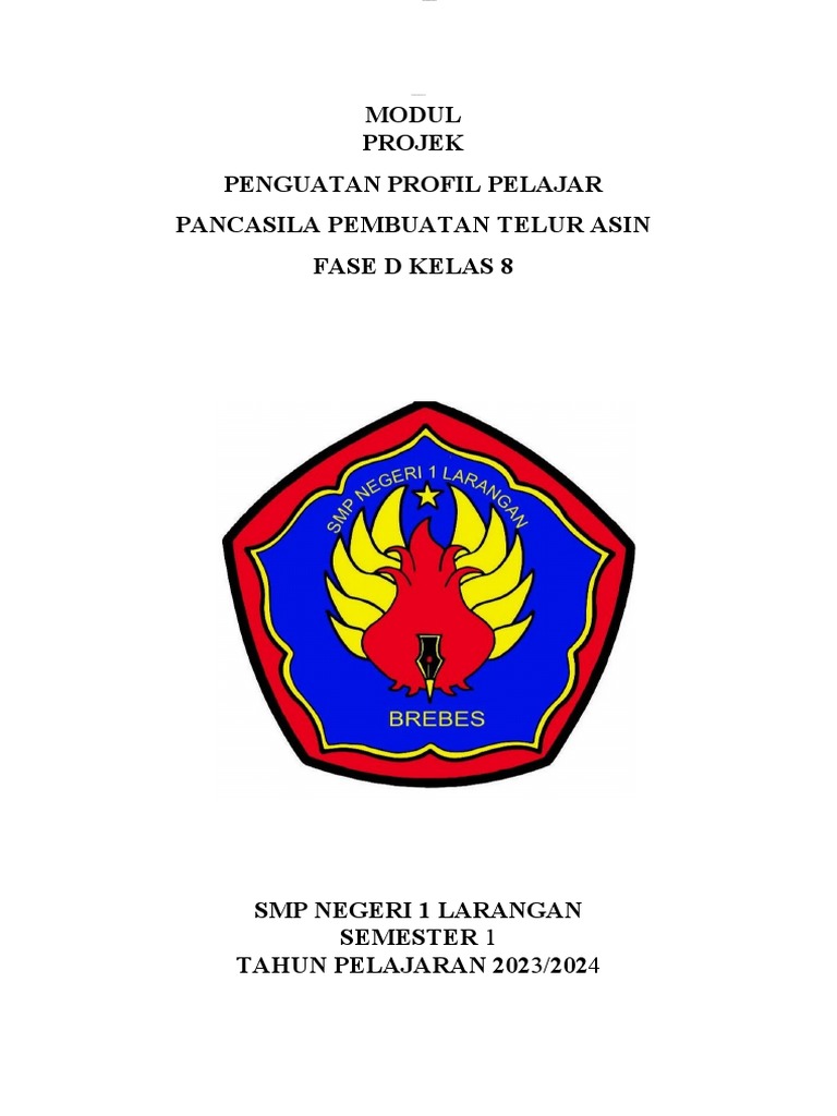 Modul p5 Pembuatan Telor Asin | PDF