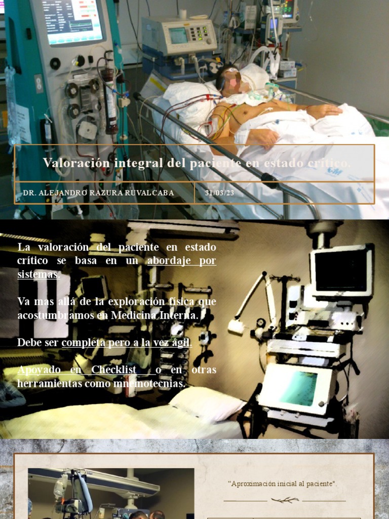 Valoración Integral Del Paciente en Estado Crítico | PDF | Medicina ...