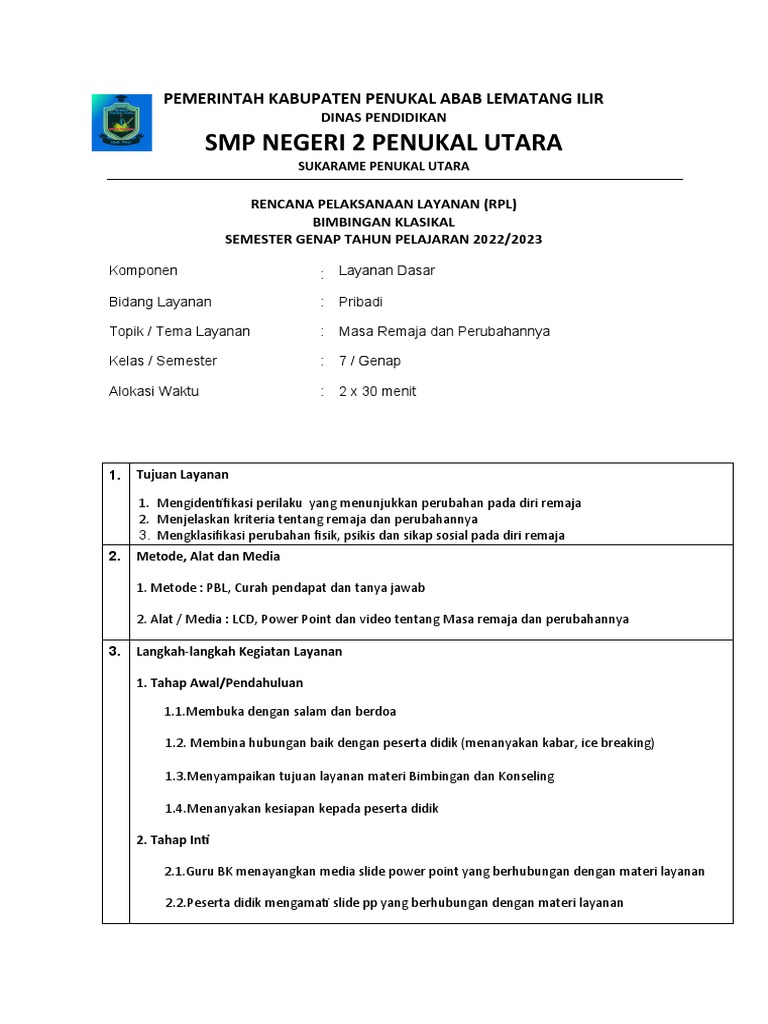 RPL BK 7 Genap | PDF