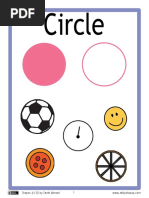 Circle Pictures ABC Worksheet | PDF