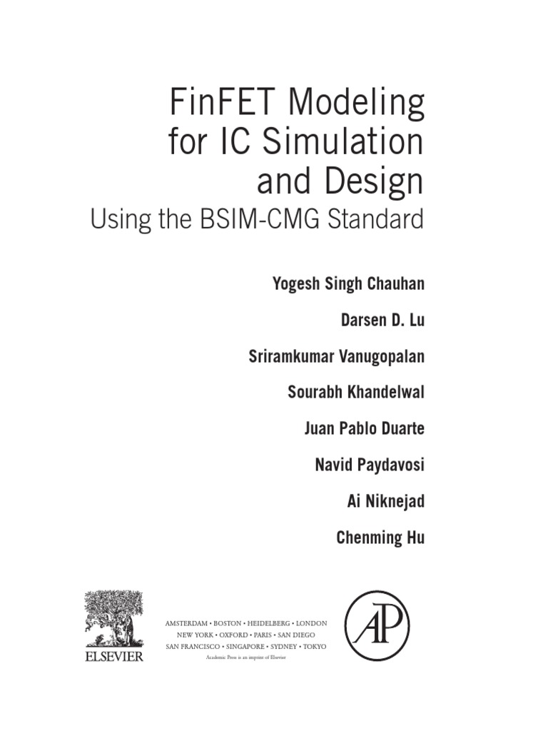 Front Matter 2015 FinFET Modeling for IC Simulation and Design | PDF