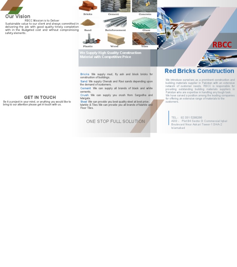 Pakistan Construction Material Supplier | PDF | Business Process | Business