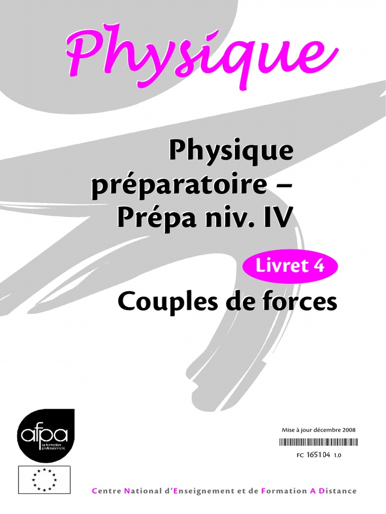 Définition et Applications du Couple de Forces | PDF | Propriété ...