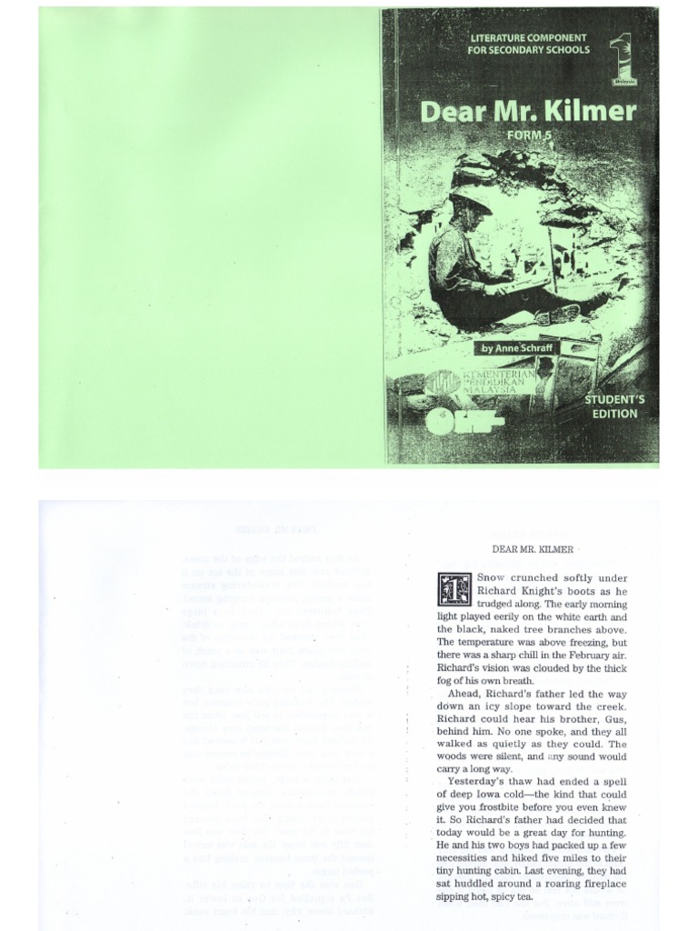 Dear Mr. Kilmer | PDF