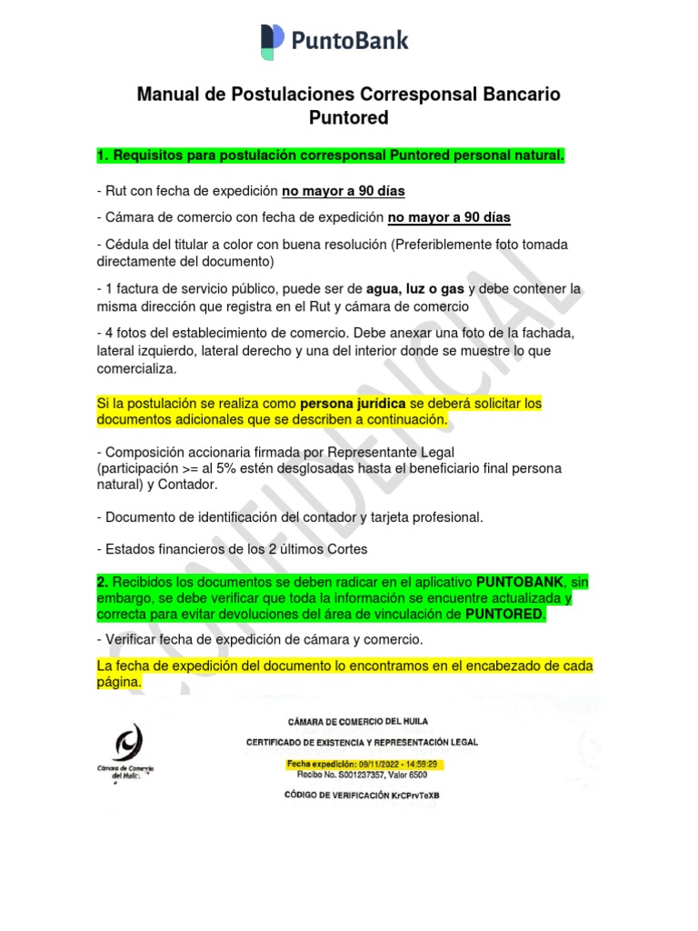 Manual de Postulaciones Puntored | PDF