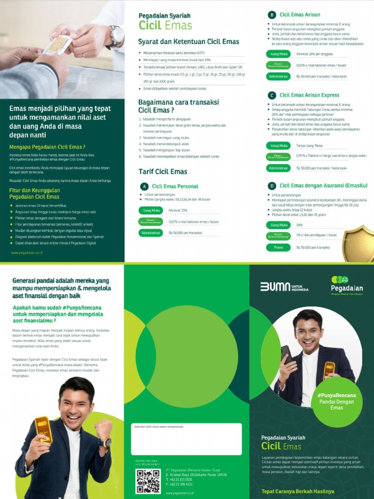 Investasi Cicil Emas Pegadaian Syariah | PDF