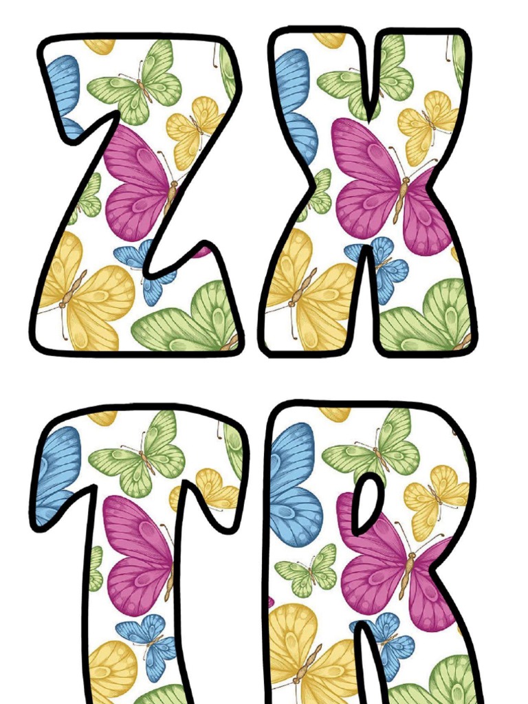 Alfabet Fluturi | PDF