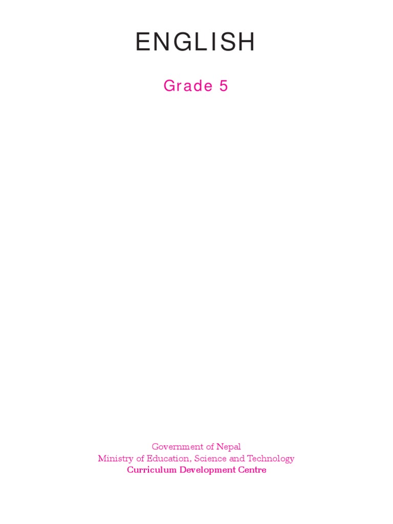 Grade 5 English 2023AD | PDF | Curriculum | Adverb