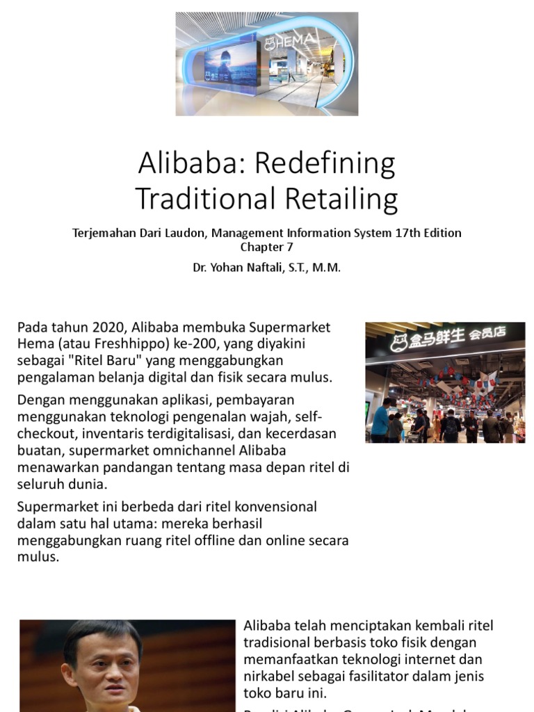 Alibaba Redefining Traditional Retailing | PDF