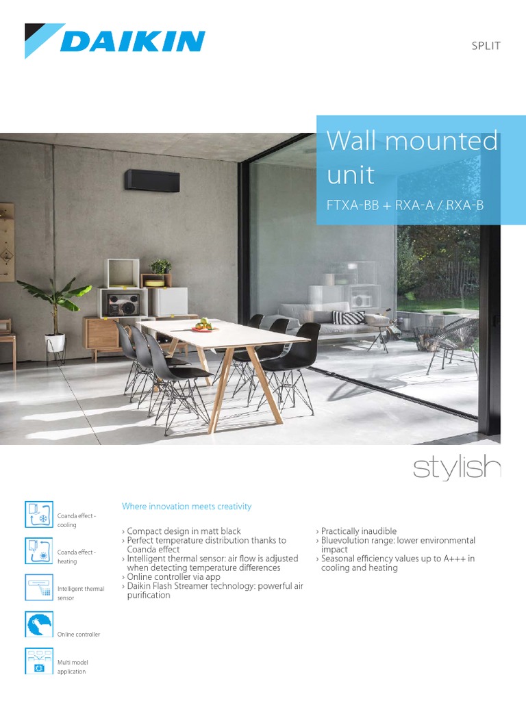 FTXA-BB, RXA-A, RXA-B_Product flyer_ECPEN20-060_English | PDF ...