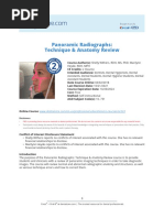 Panoramic Radiograph Interpretation Guide | PDF | Dental Anatomy ...