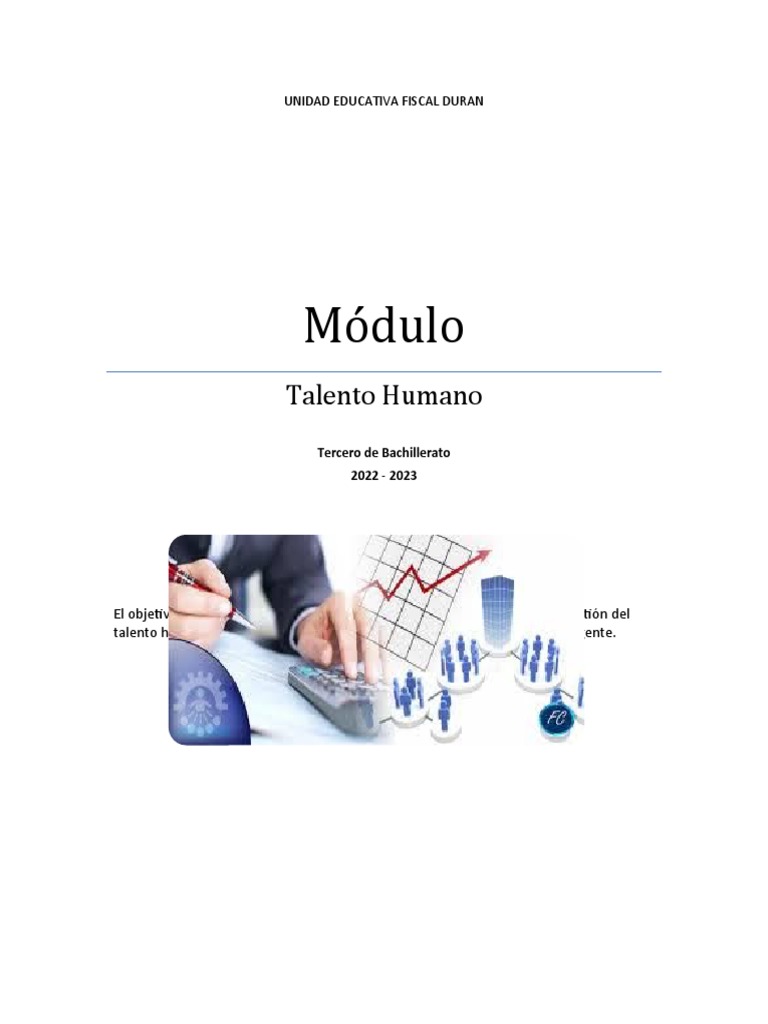 Modulo de Talento Humano | PDF | Salario | Costo
