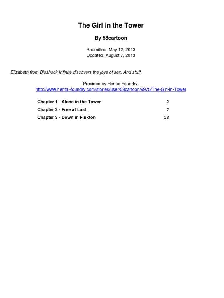 58cartoon-The Girl in The Tower | PDF