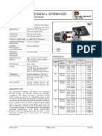 Quartzoid Bulb Sprinkler Specifications | PDF | Fire Sprinkler System