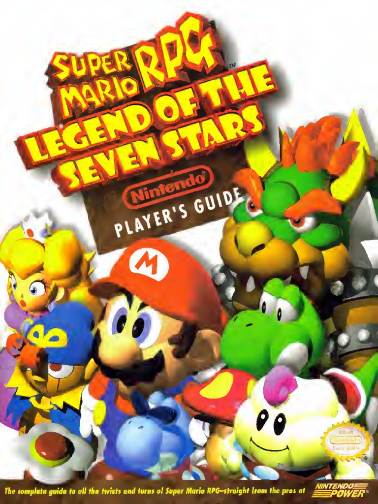 Nintendo Players Guide SNES Super Mario RPG 1996 | PDF