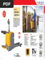 ETR 230/235/340/345/335d: 36-V Pantograph Reach Fork Lift Truck (1,400/ ...