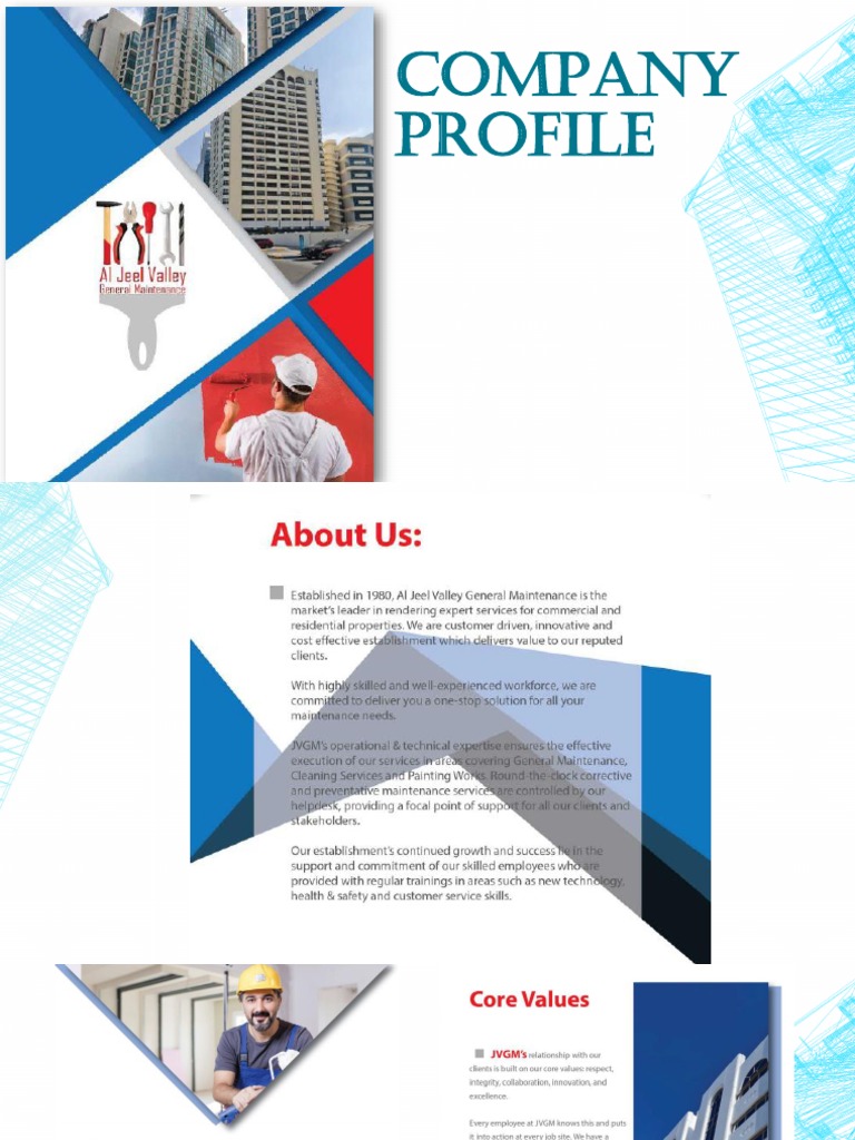 Al Jeel Valley Maintenance Services Profile | PDF | Technology ...