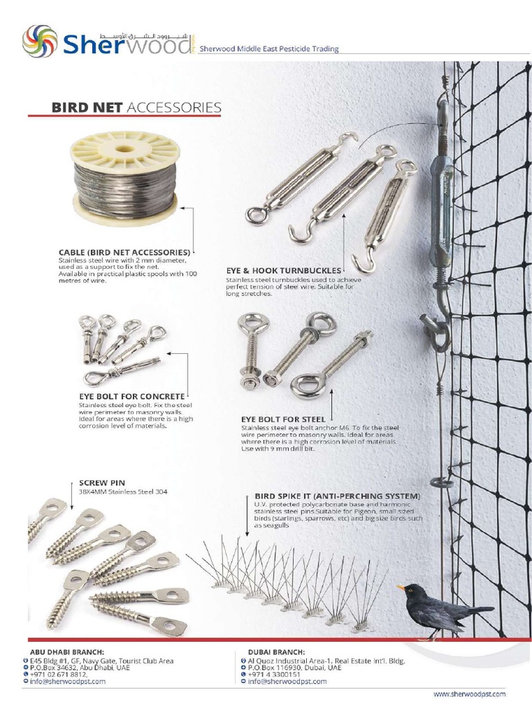 Bird Net Accessories | PDF