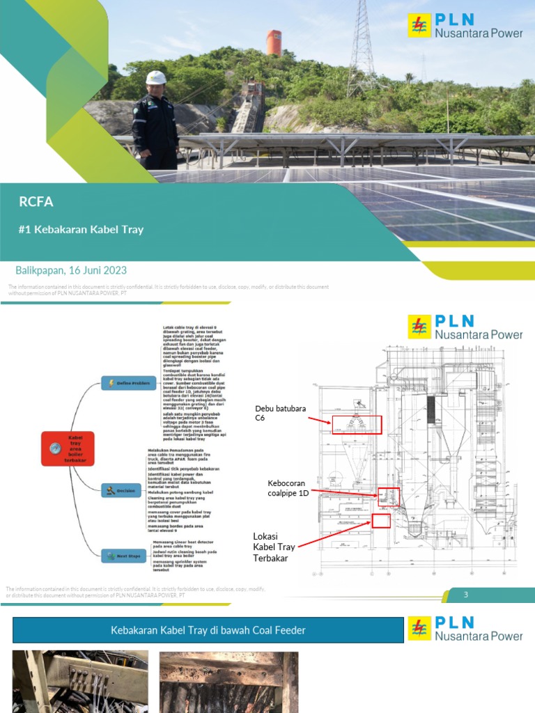 RCFA Kebakaran Kabel Tray Unit 1 | PDF | Electrical Engineering ...