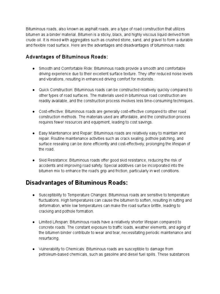 Final Report BT | PDF | Asphalt | Road Surface