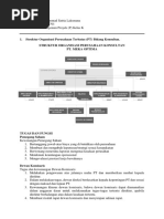 Struktur Organisasi PT Pertamina 2025 | PDF