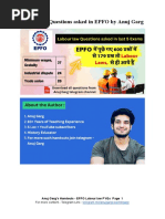 EPFO Social Security Notes | PDF | Welfare | Economies
